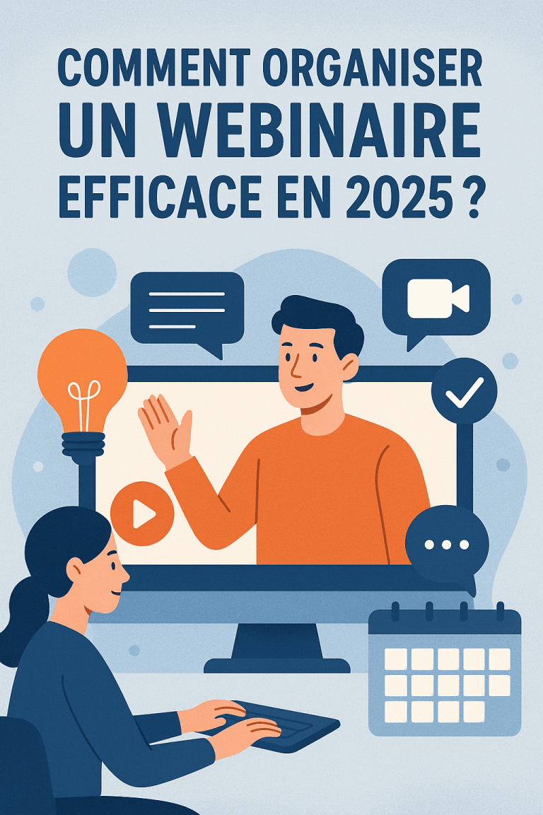 Comment organiser un webinaire impactant ? 10 règles clés à connaître en 2025 - Webikeo
